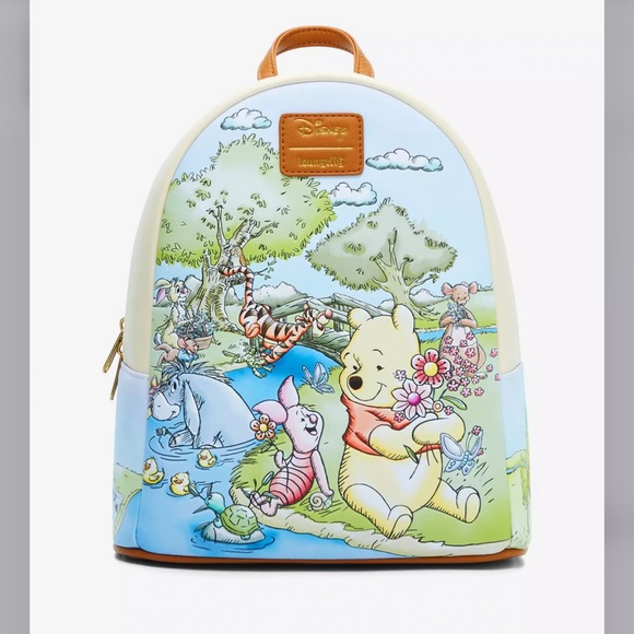 Loungefly | Bags | Loungefly Disney Winnie The Pooh Spring Scene Mini ...